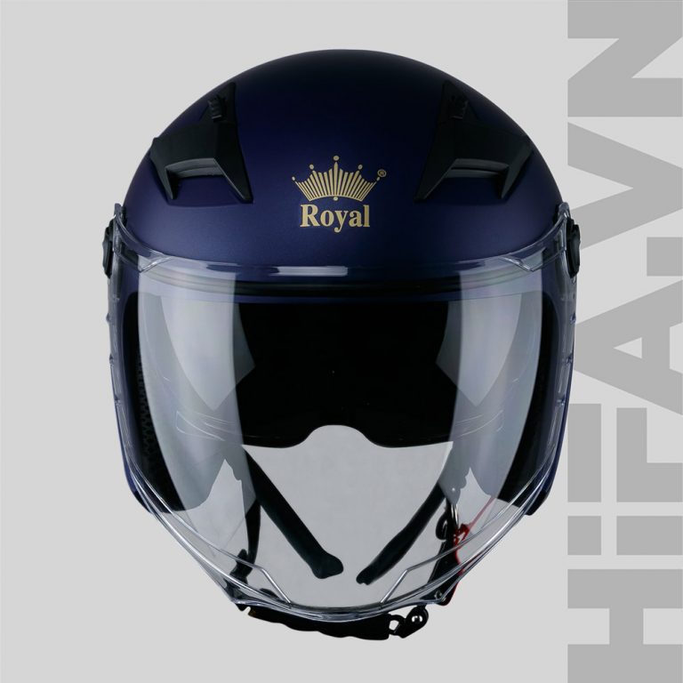 MŨ 3/4 ROYAL M268 XANH NHÁM - HIFA.vn