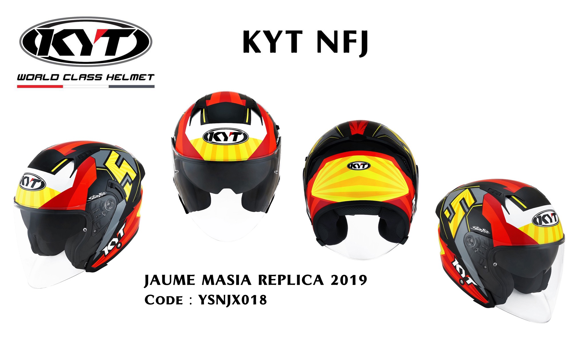 MŨ 3/4 KYT NFJ MASIA - HIFA.vn