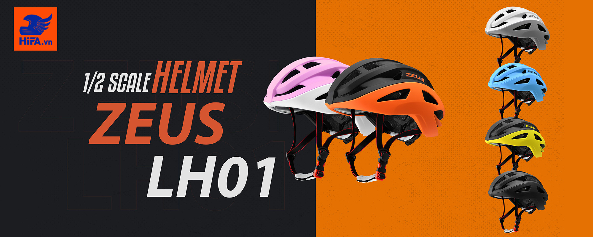 NÓN XE ĐẠP ZEUS LH01 - HIFA.vn